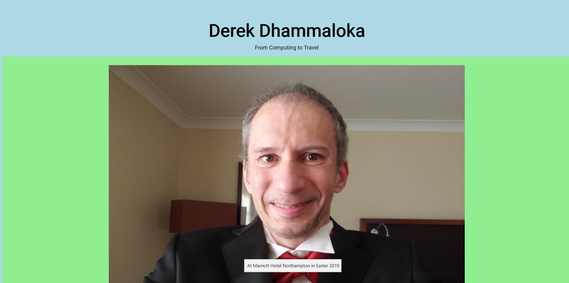 Derek Dhammaloka Personal Portfolio